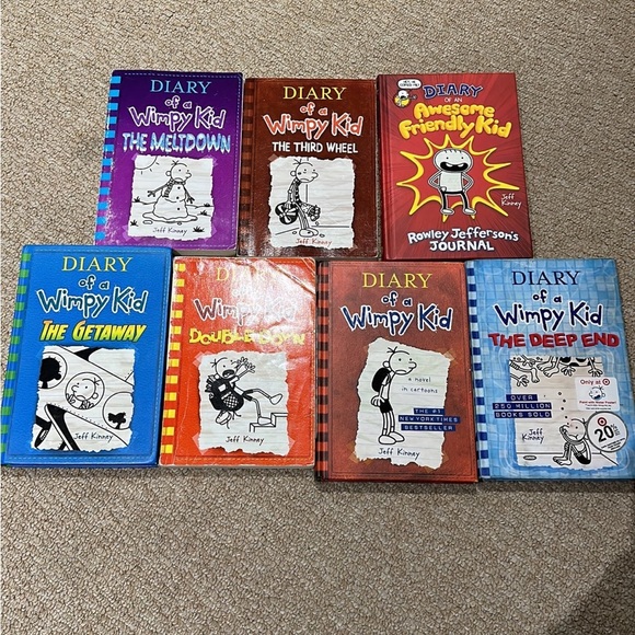 Other | Diary Of A Wimpy Kid Bundle | Poshmark